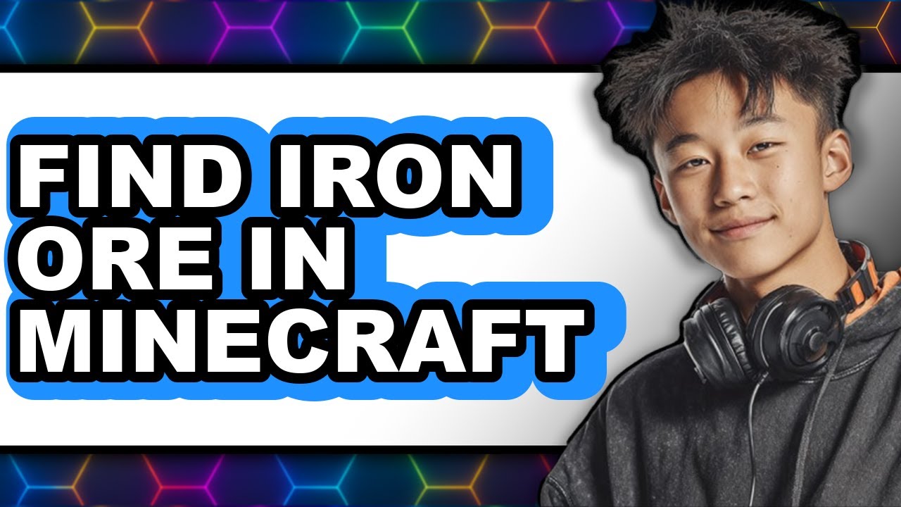 How to Find Iron Ore in Minecraft - Full Guide - YouTube
