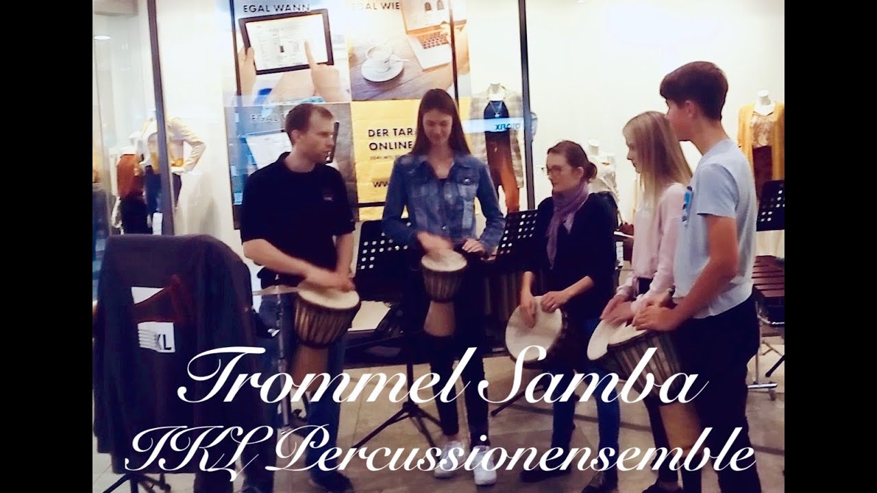 Trommel Samba - IKL Percussionensemble - YouTube