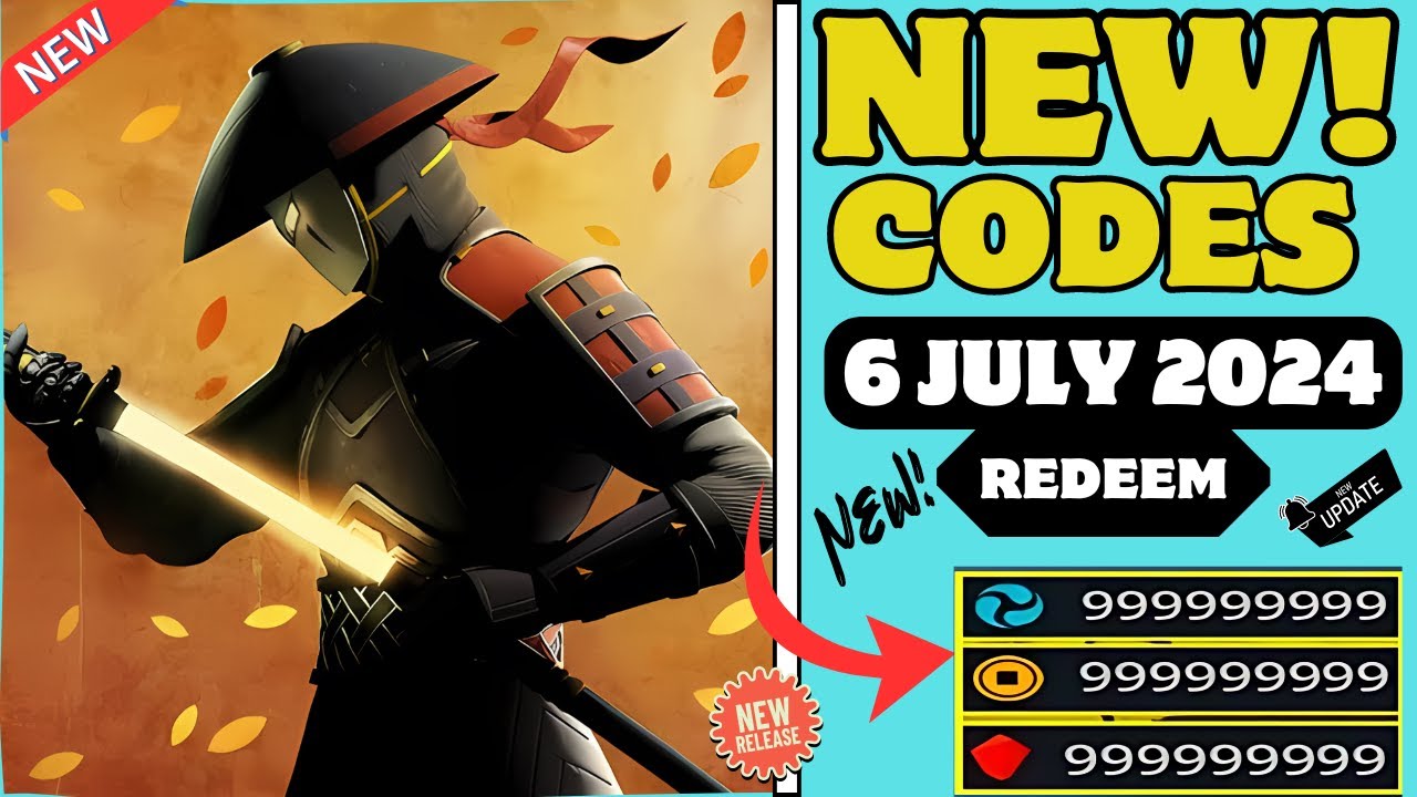 ⚠️6 JULY!🎁CODES💥SHADOW FIGHT 3 CODES 2024 -SHADOW FIGHT 3 CODES -SHADOW ...