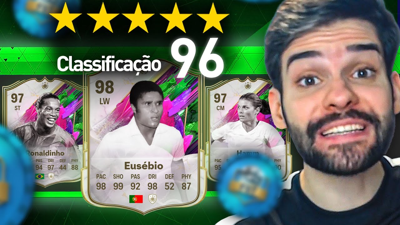 96 FUT DRAFT! CONSEGUI O MELHOR DRAFT POSSÍVEL MAS... EAFC 25 - YouTube