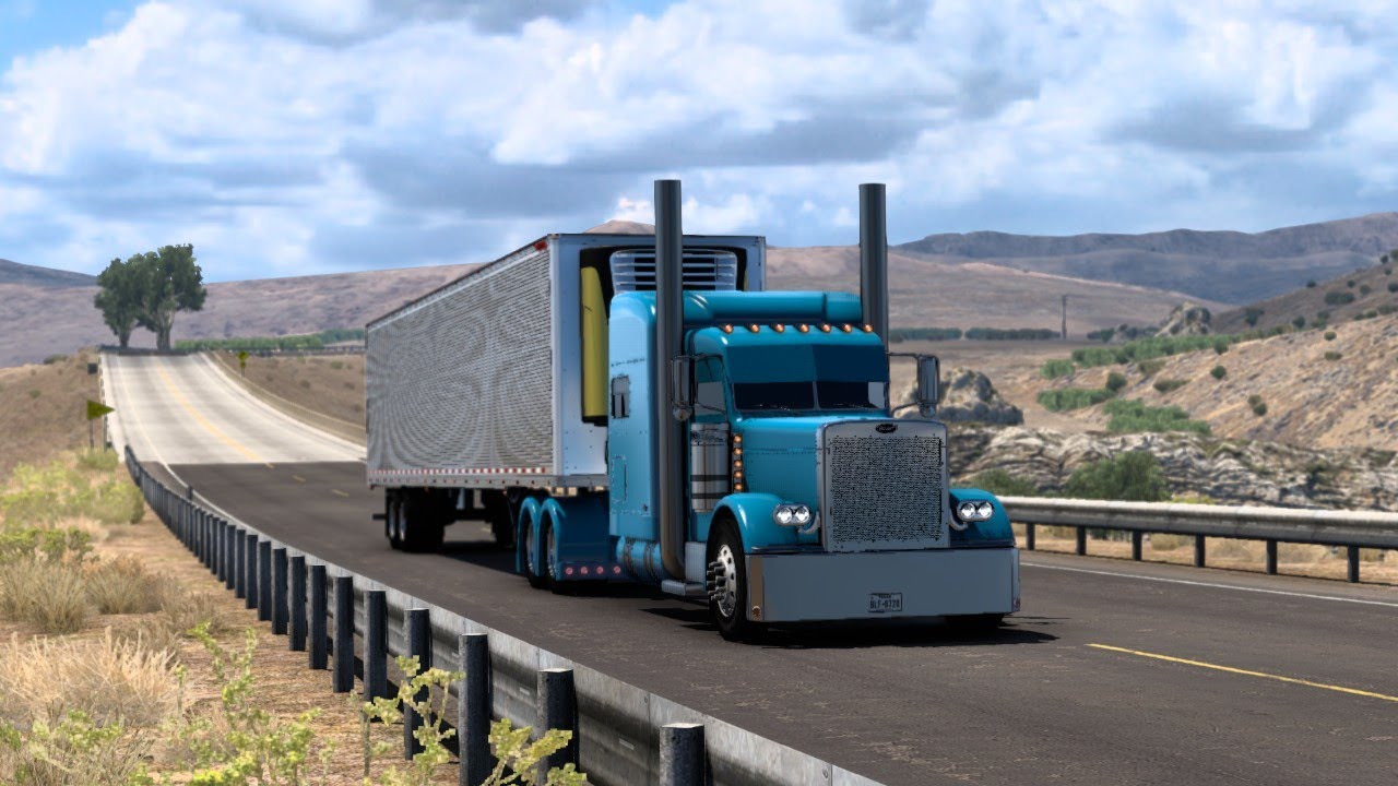 American Truck Simulator || Hatermade 379 Bonham Transport/ Bottomley ...