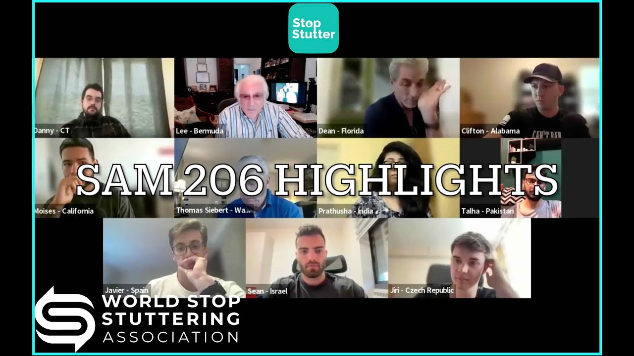 Stuttering Speech Club Therapy - SAM 206 Highlights (MUST WATCH for Parents of Stuttering ...