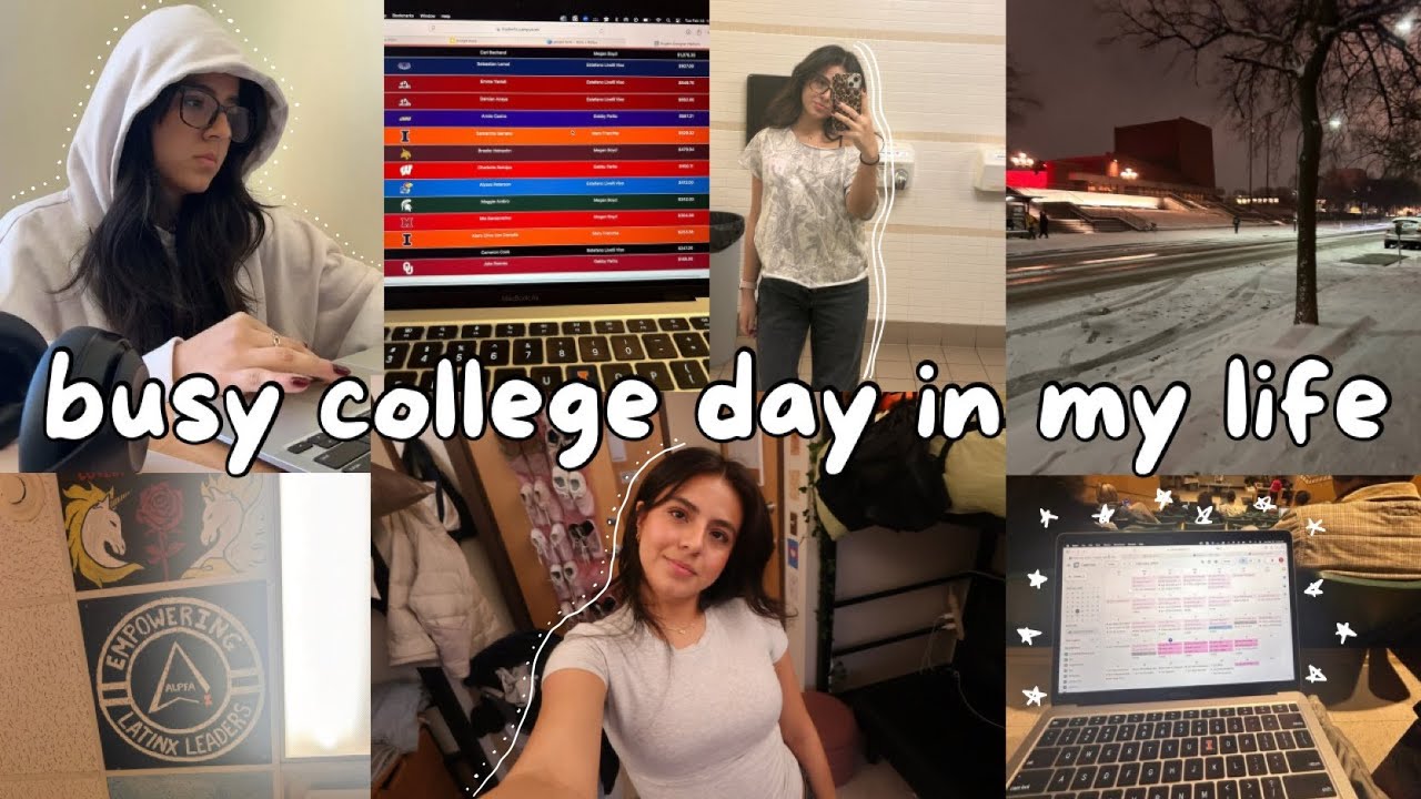 busy college day in my life | uiuc - YouTube