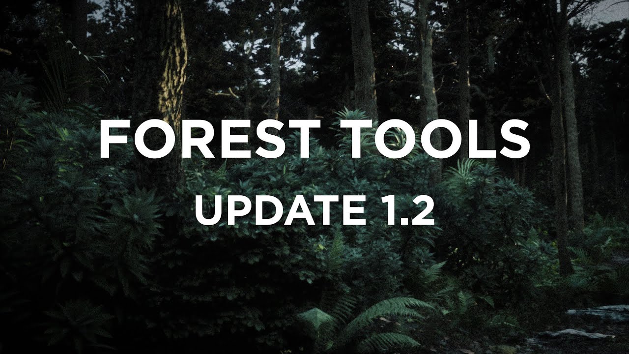 Forest Tools - Update 1.2 (UE5) - YouTube