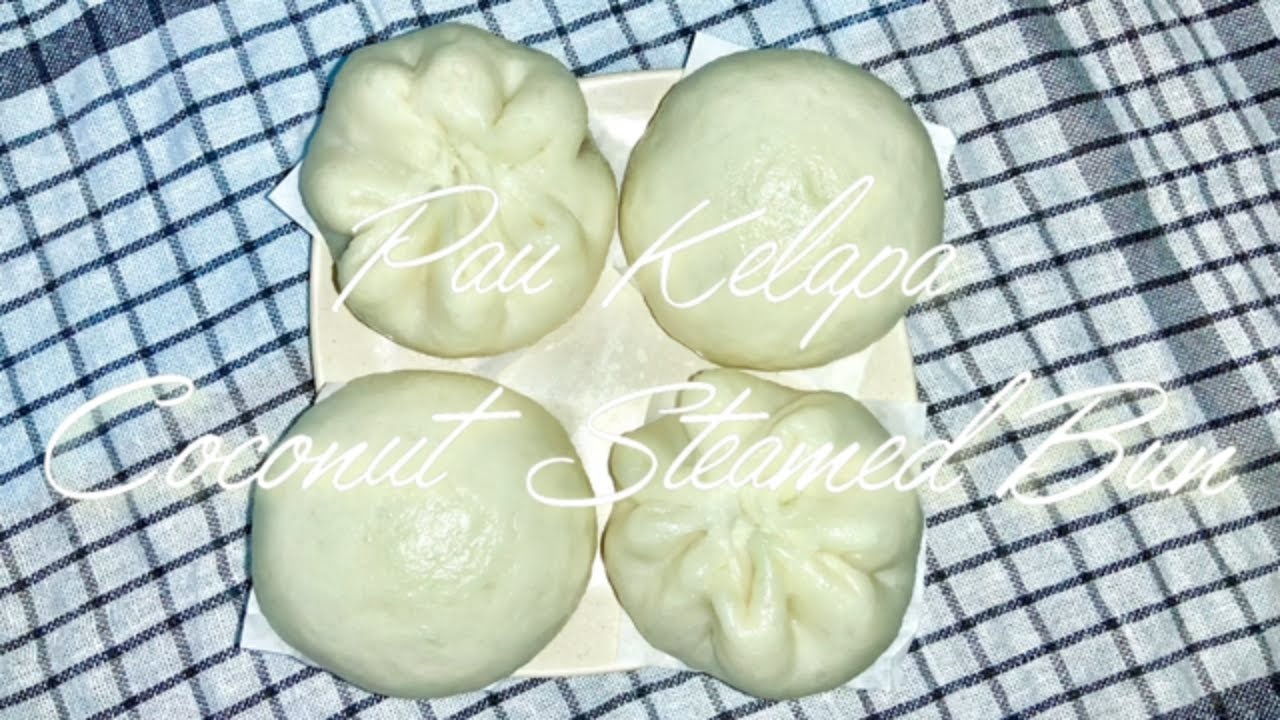 PAU INTI KELAPA | Pau Gebu dan Lembut dengan inti kelapa parut putih ...
