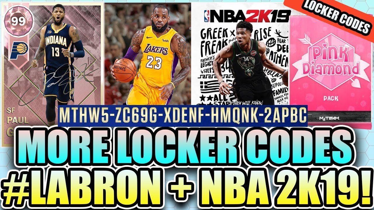 NEW LOCKER CODE + PINK DIAMOND + LEBRON JAMES TO LAKERS + NBA 2K19 NEWS ...