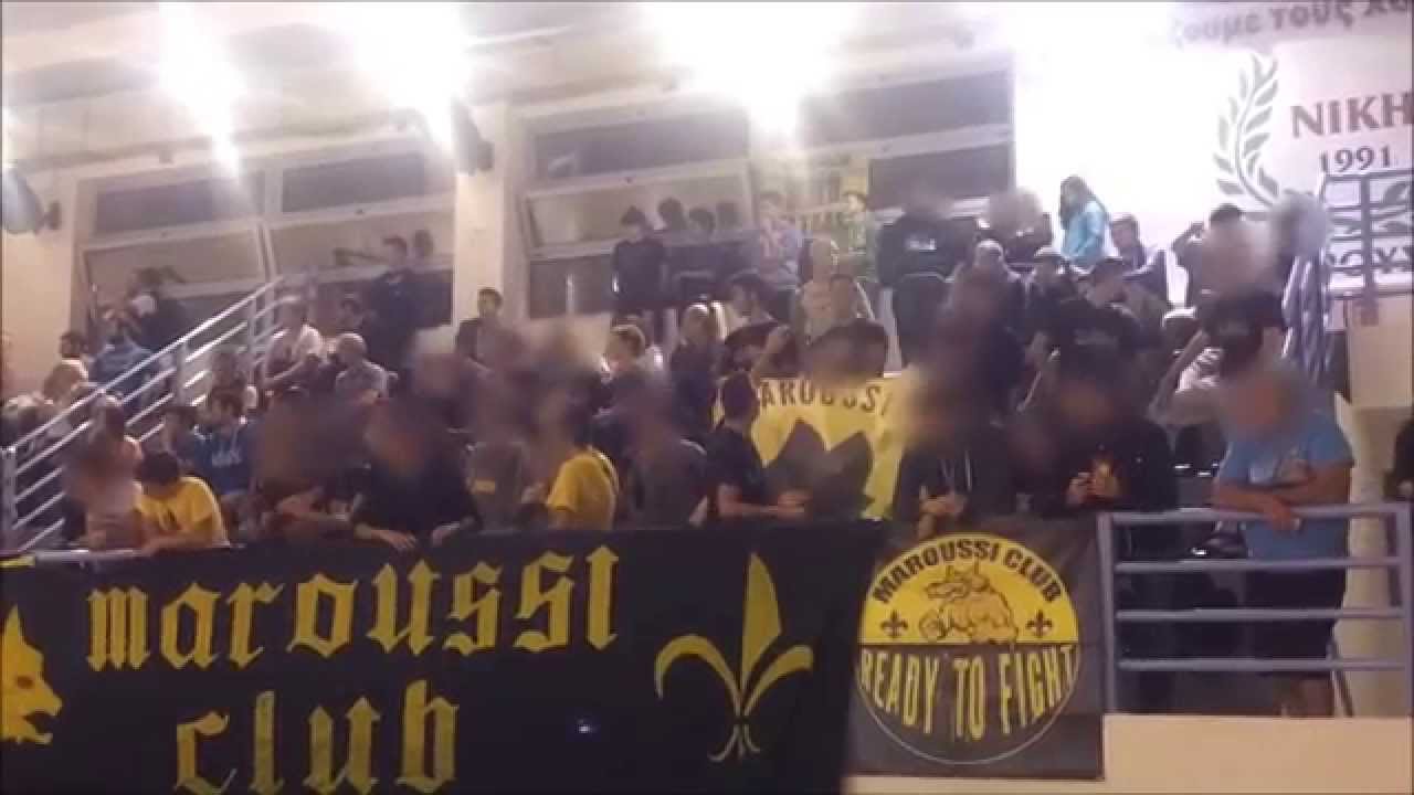 ΜΑΡΟΥΣΙ vs πανερυθραικος(maroussi club) - YouTube