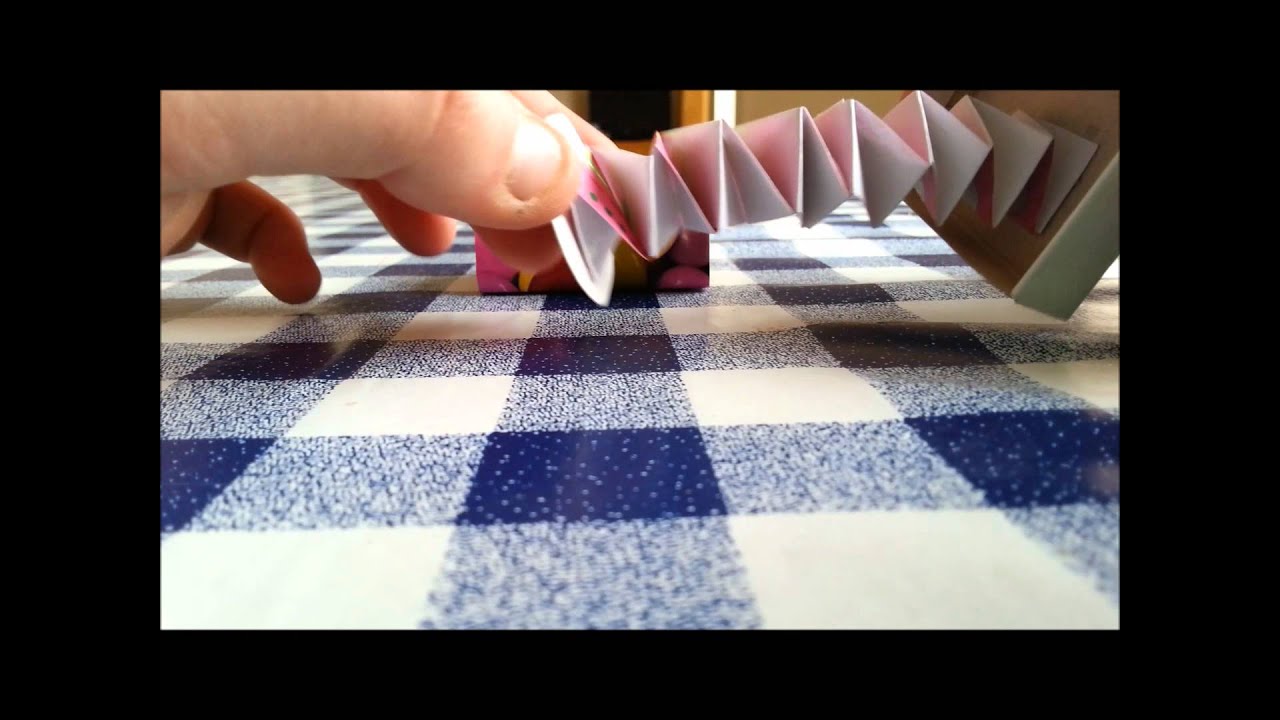 Easy paper crafts - making a matchbox jack in the box - YouTube