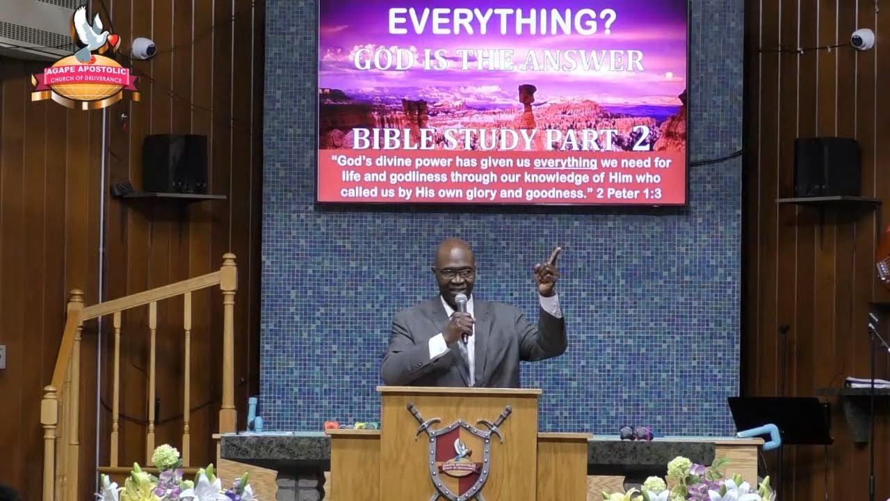 God Is The Answer Bible Study Bible Study Part 2 - YouTube