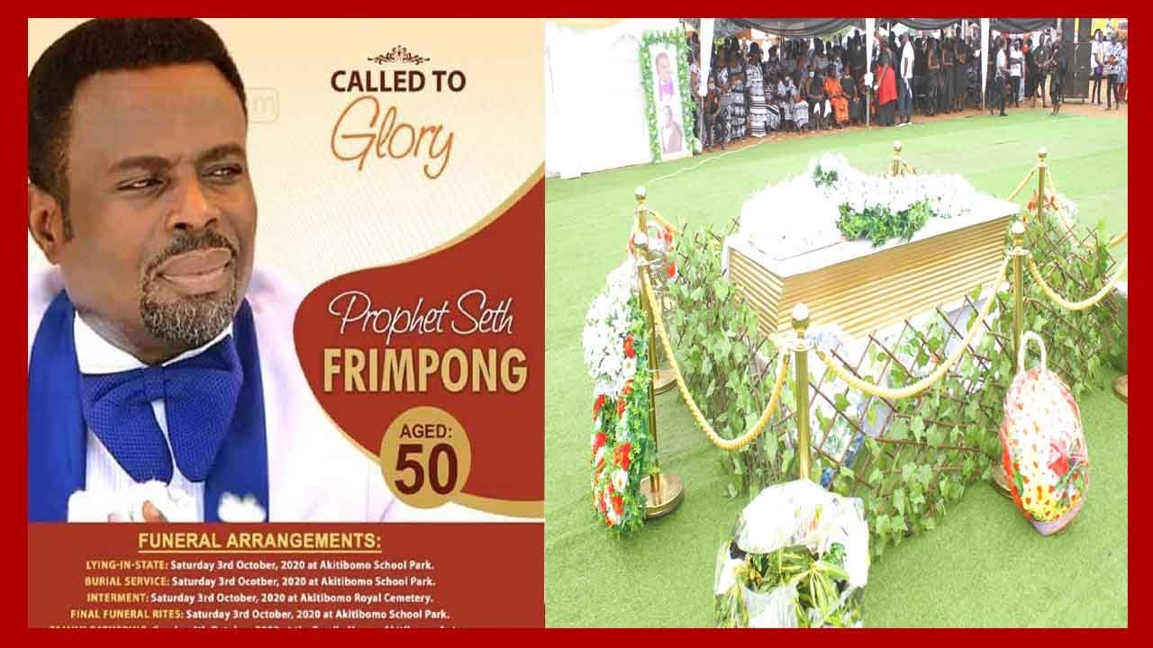 Prophet Seth Frimpong Final Burial Live - YouTube