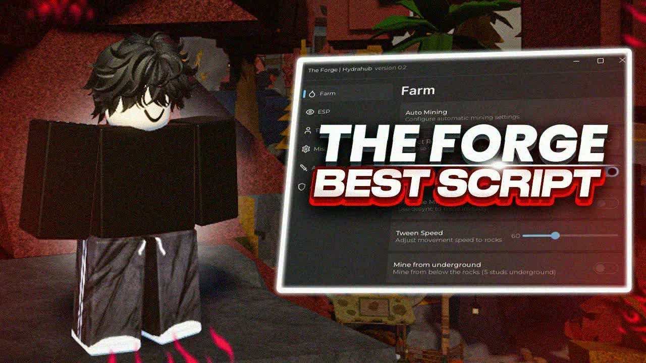 The Forge Script Roblox Hack GUI: Auto Ore, Auto Mine, Kill Aura + MORE ...
