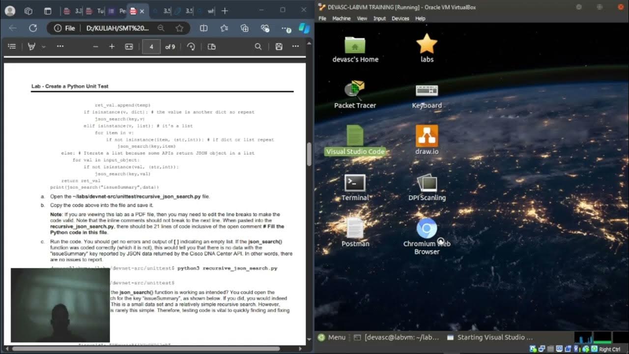 DevNet Associate : Lab 3.5.7 - Create a Python Unit Test | RAKHMAT ...