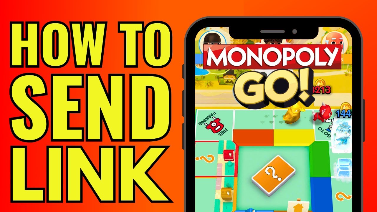 How to Send Link on Monopoly Go (MONOPOLY GO) - YouTube
