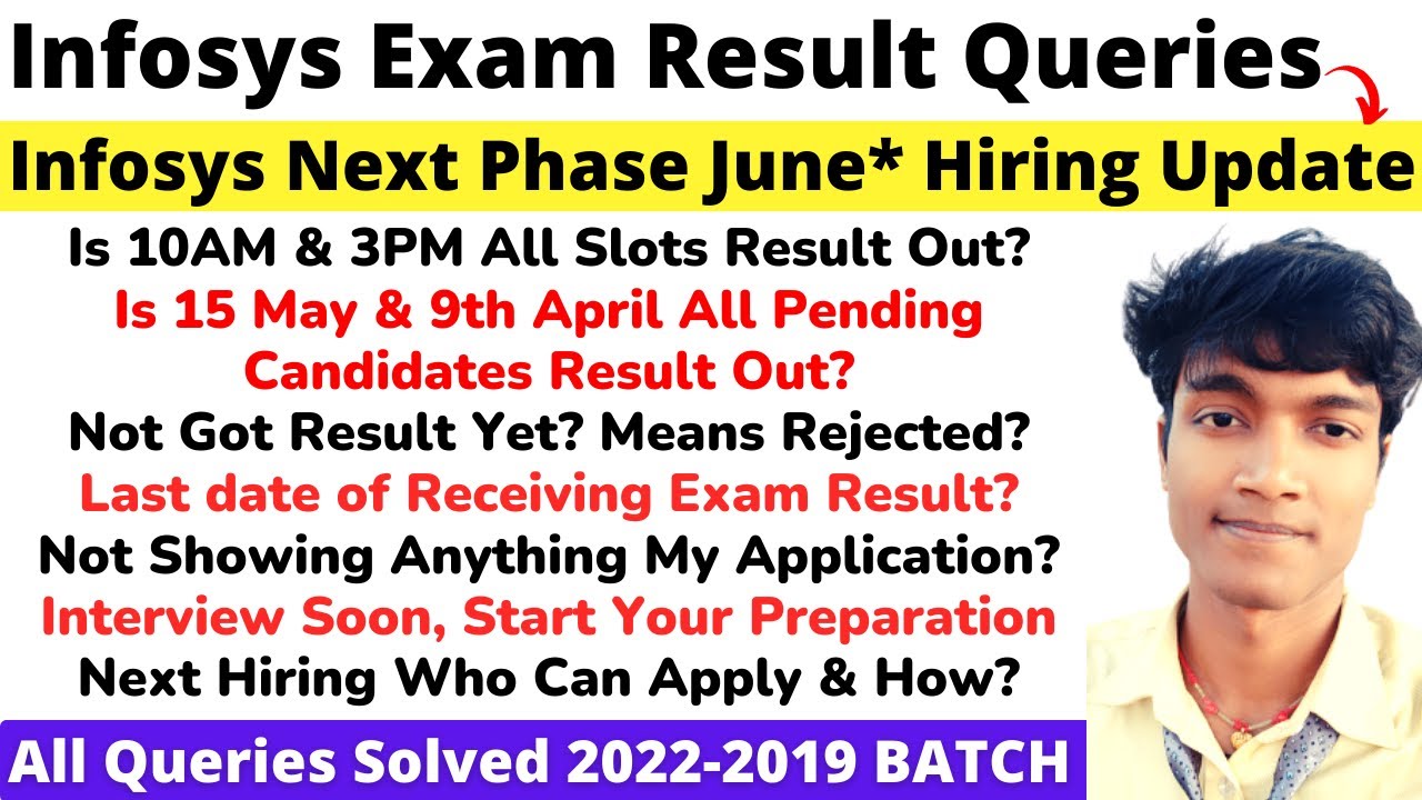 Infosys Exam Result All Top Queries, Not Received any Mail, How Much ...