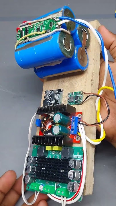 DIY 100w portable bluetooth speaker... @Advancbabu - YouTube