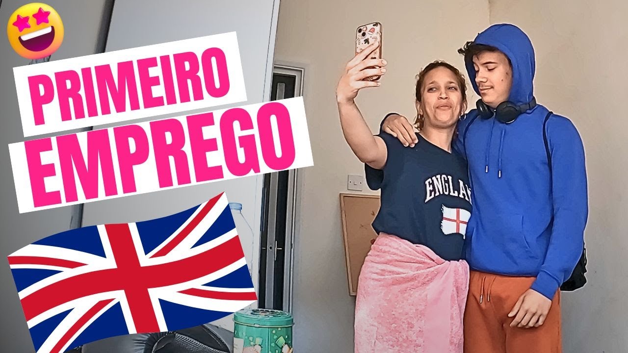 PRIMEIRO TRABALHO DO MEU FILHO INGLATERRA - YouTube