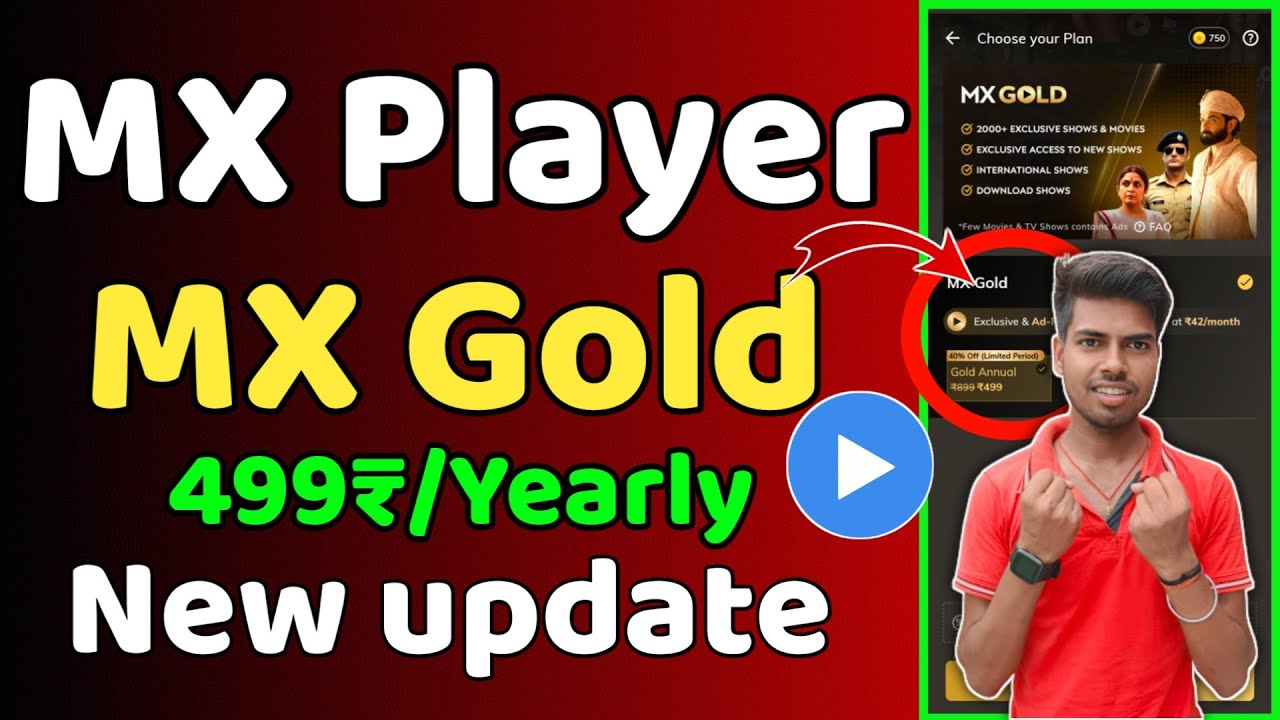 MX Player MX Gold subscription | MX Gold purchase kaise kare 🤗 - YouTube