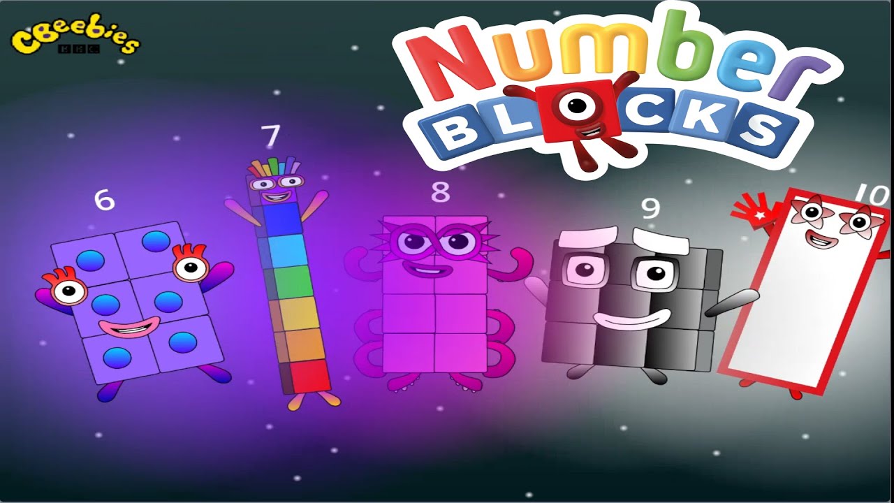 Numberblocks Glowing Up Adventures Season 5 Intro Song, Numberblocks ...
