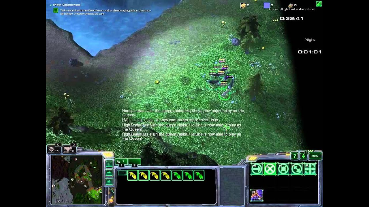 SC2 FFS Event135 Game 2 (Critter Planet) - YouTube