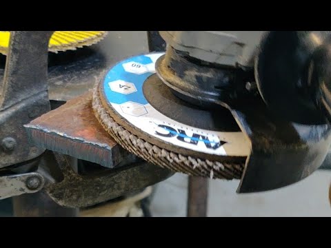 Welding 101 - How To Bevel Plate For Open Root Tests - YouTube