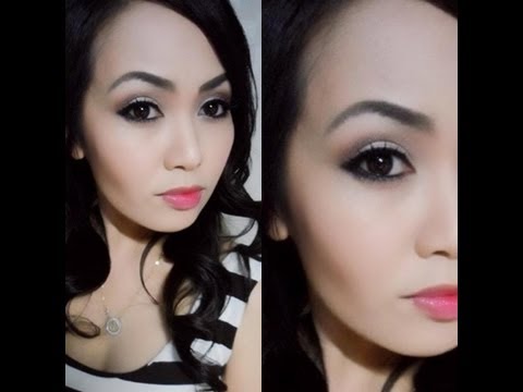 Soft Brown Makeup Tutorial - YouTube