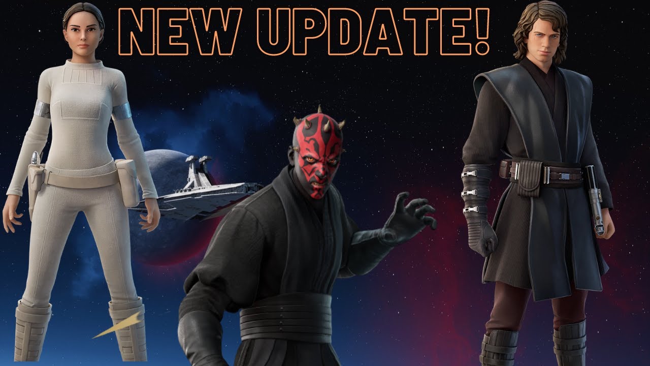 EVERYTHING in the NEW Fortnite STAR WARS UPDATE - YouTube
