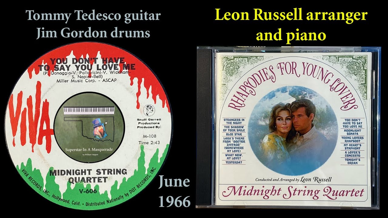 Midnight String Quartet "Blue Star" "You Don't Have To Say You Love Me ...