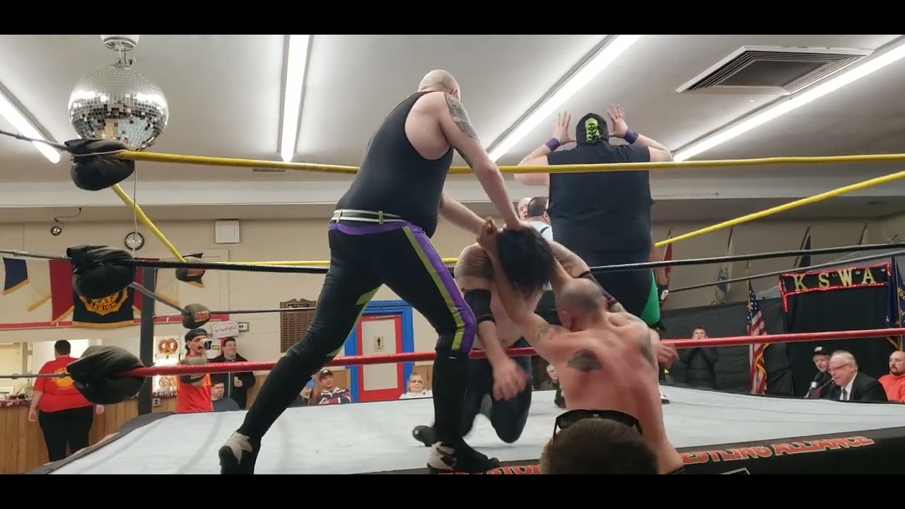 KSWA 6 MAN TAG MATCH - YouTube