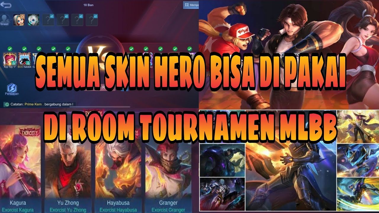 ROOM TURNAMEN MOBILE LEGEND || tutorial room turnamen mobile legend !! - YouTube