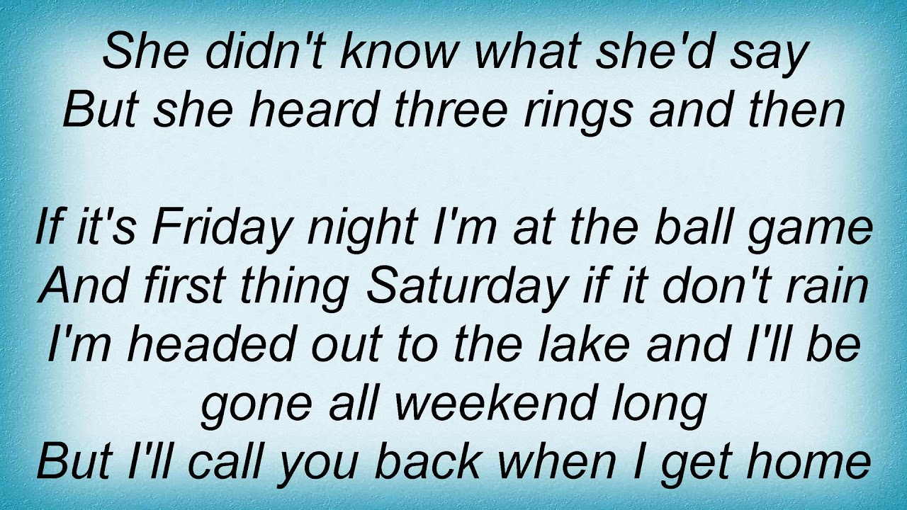 Blake Shelton - Austin Lyrics - YouTube