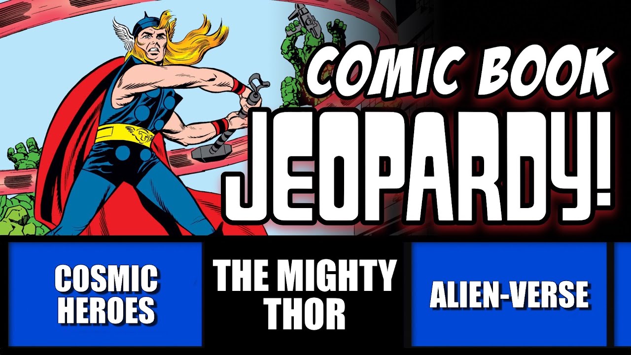 Comic Book Jeopardy! A Comic Trivia Quiz with 31 Questions on MARVEL ...