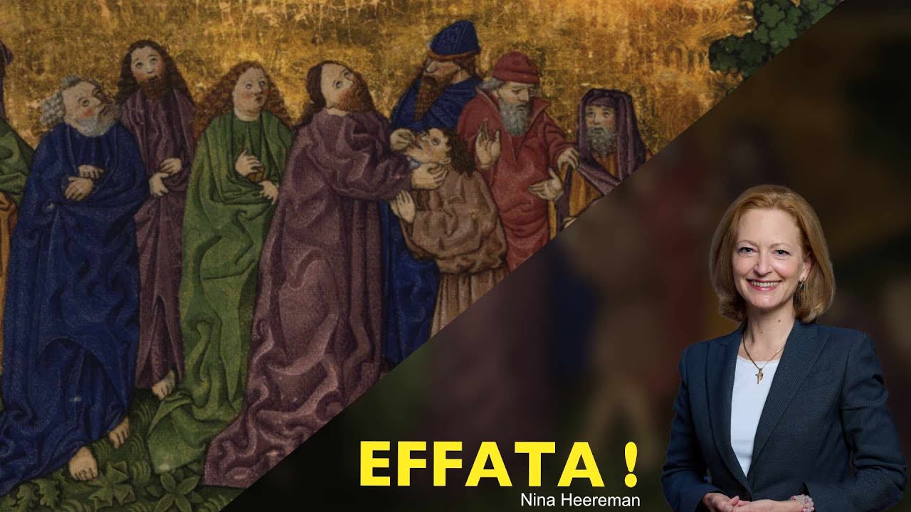Effata - Öffne Dich! 23. Sonntag (B) Mk 7,31-37; Jes 35,4-7 - YouTube