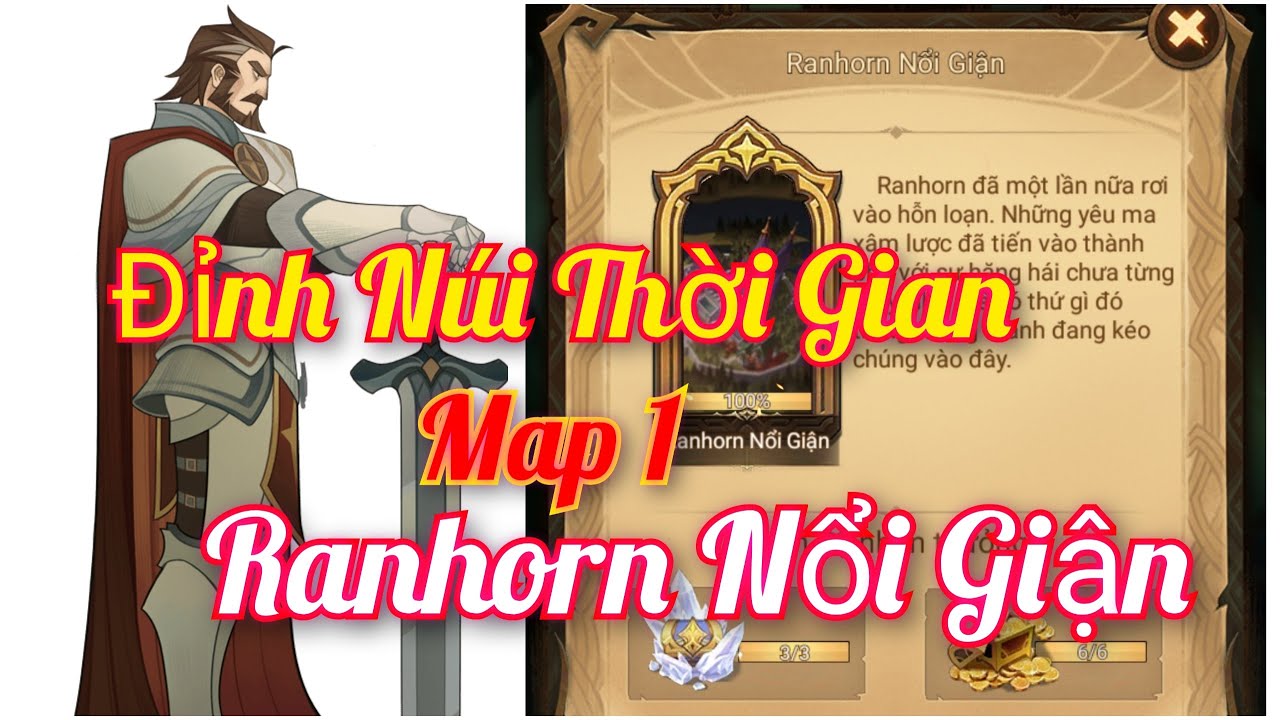 Afk Arena | Đỉnh Núi Thời Gian Map 1 - Ranhorn Nổi Giận | Thánh Địa AFK ...