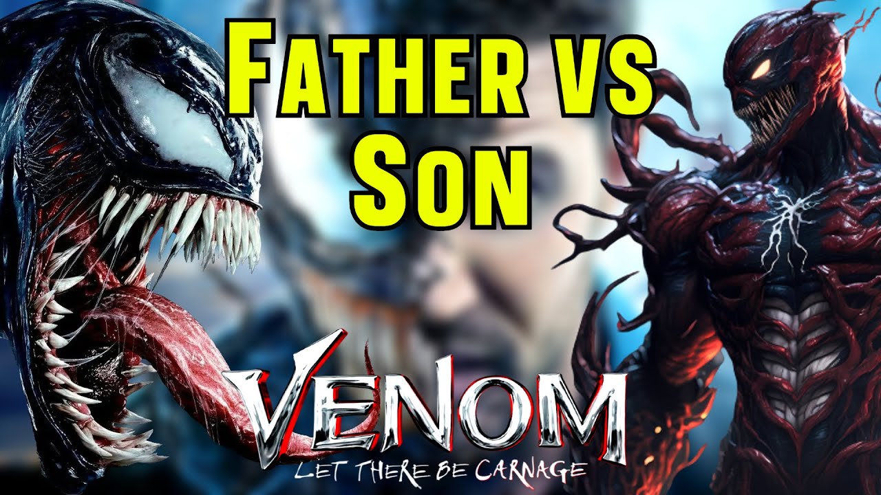 A Good Alien Father Starts Clapping His Bad Alien Son (Venom Let there ...