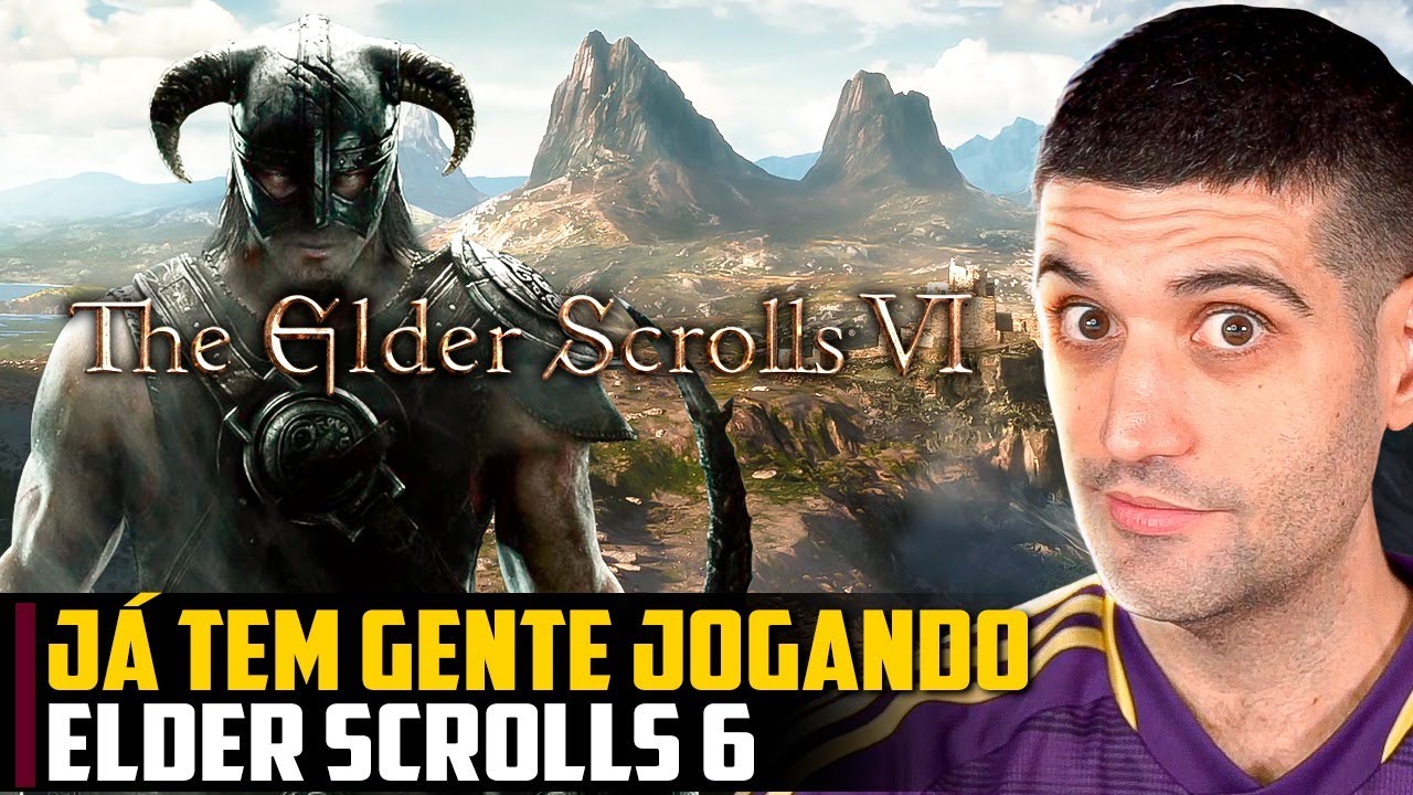 Já tem gente JOGANDO The Elder Scrolls 6 😱 - YouTube