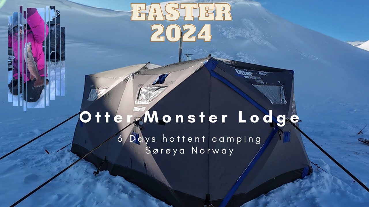 Easter 2024 Otter Monster Lodge hottent camp - YouTube