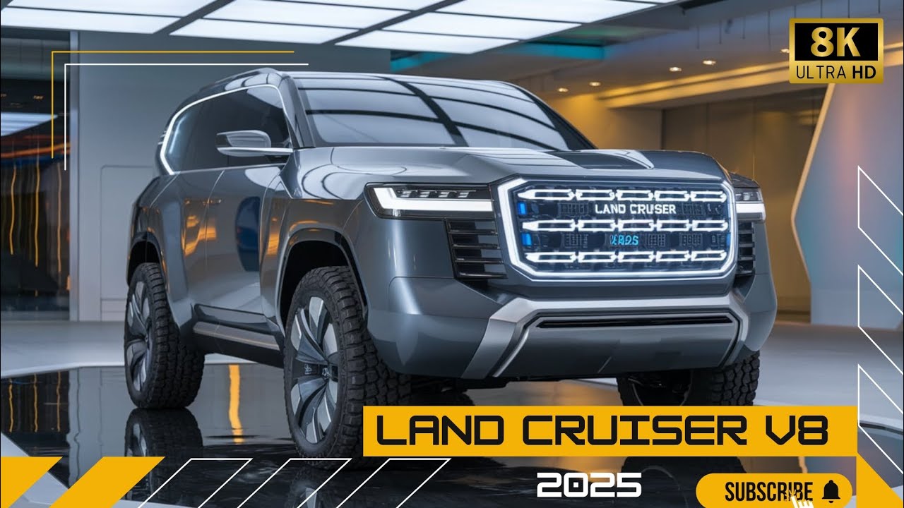 2025 Toyota Land Cruiser V8 – The Ultimate Comeback - YouTube