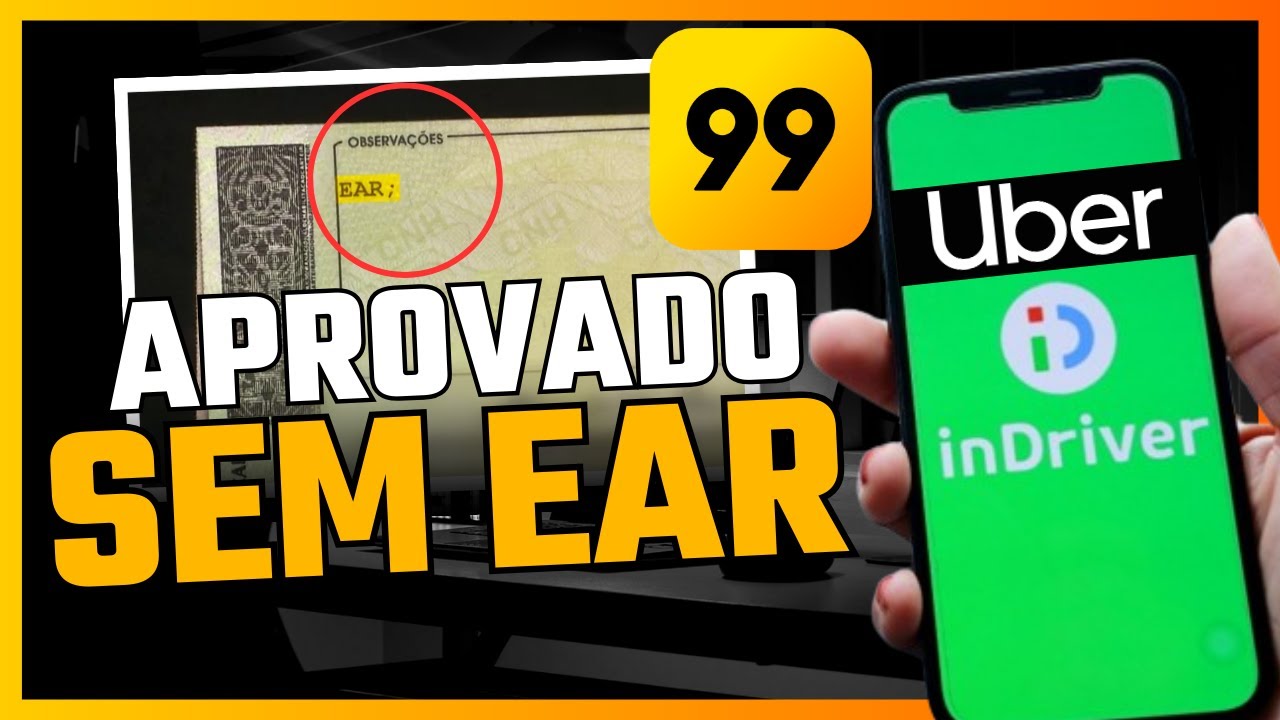 Rodar na 99 sem EAR? Uber e Indriver aceitam? - YouTube
