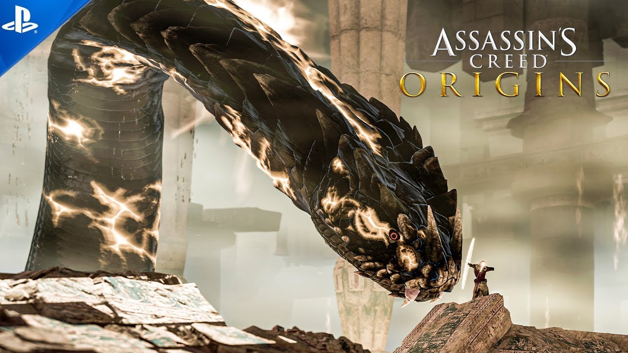 ASSASSIN'S CREED ORIGINS Walkthrough Gameplay Part #6 -THE SNAKE Master ...