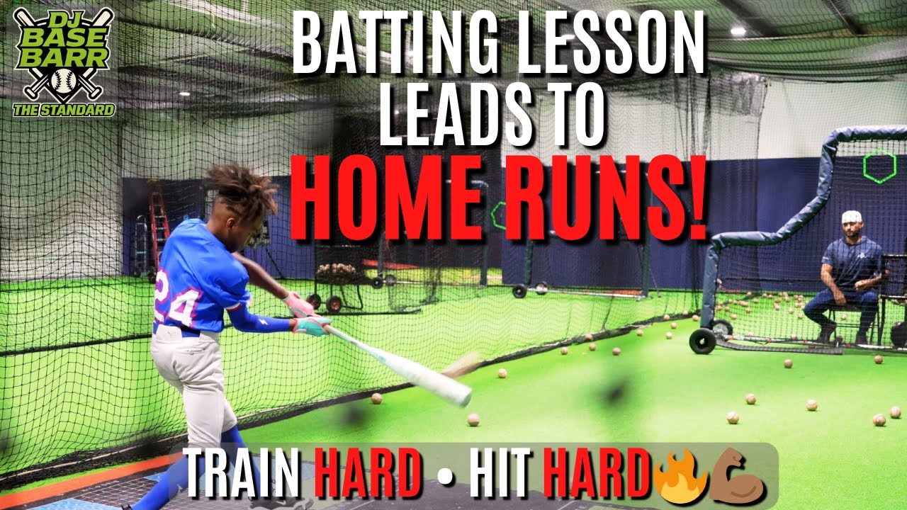 11 Year Old DJ Barr’s Batting Lesson Leads to 3 HRs ⚾🔥 - YouTube