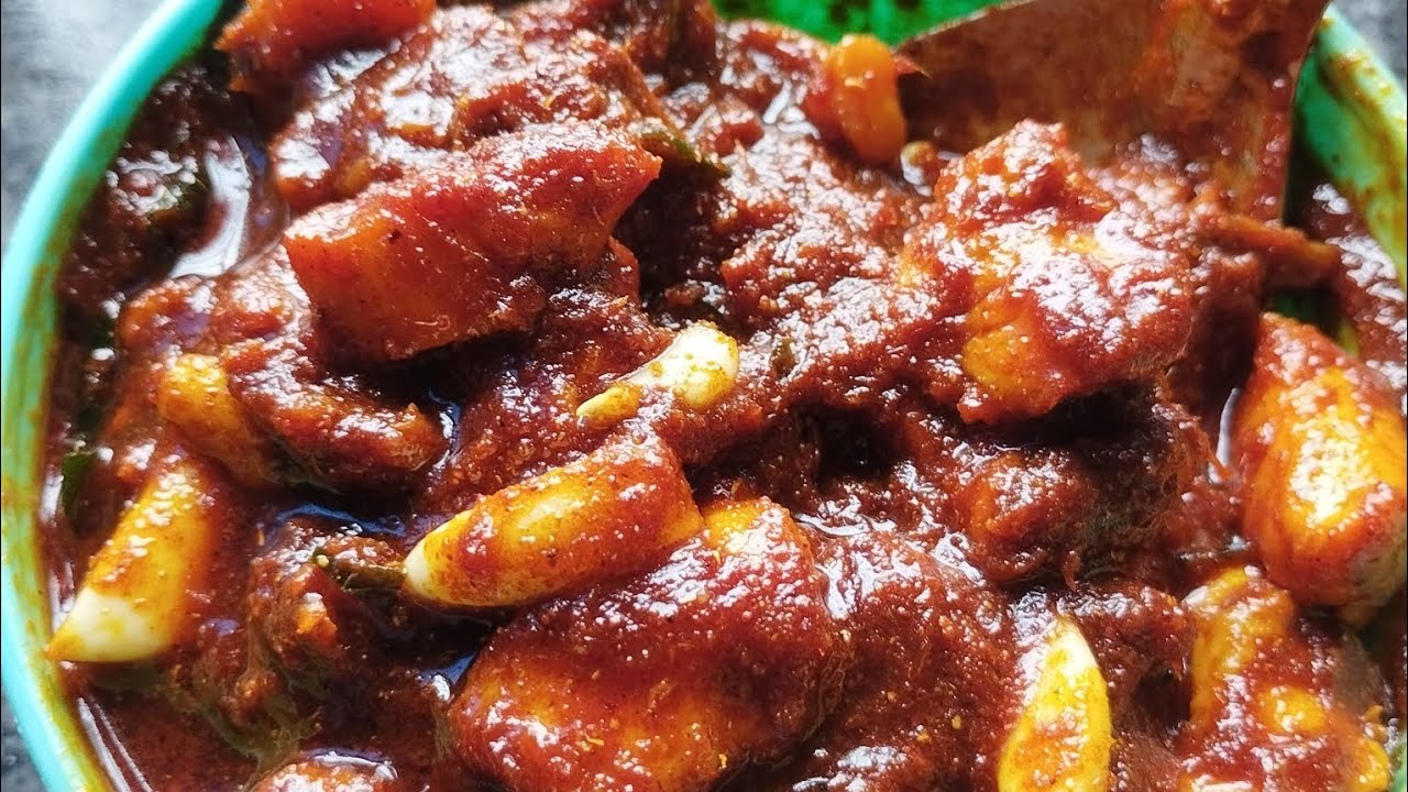 chicken pickle recipe - YouTube