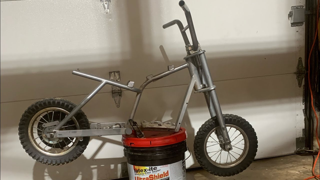 Pt.1 of Upgrading a Razor Mx350 to 48v 2000w - YouTube