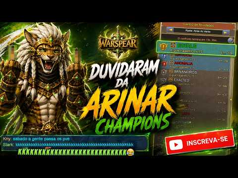 🏆 DUVIDARAM DA ARINAR CHAMPIONS... DONE RAID NA EGRILS! 😂 | Warspear Online