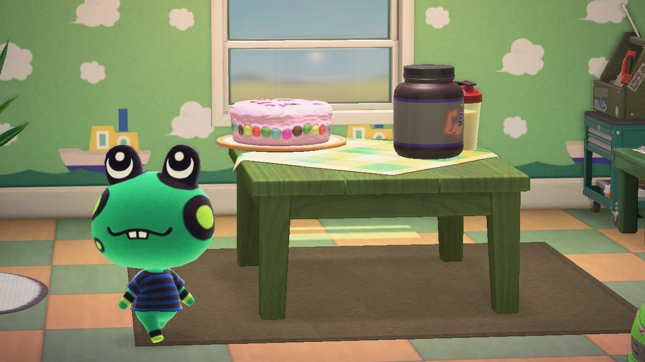 Animal Crossing New Horizons House Tour Frobert Villager - YouTube