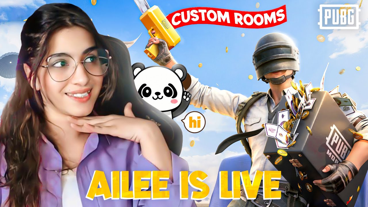 WOW MAP LIVE CUSTOM ROOMS | Ailee YT | PUBG MOBILE - YouTube