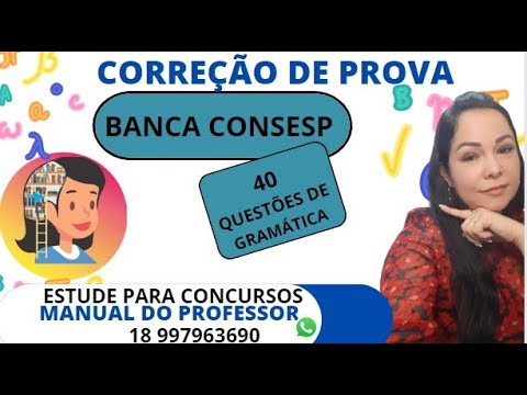 prova consesp - YouTube