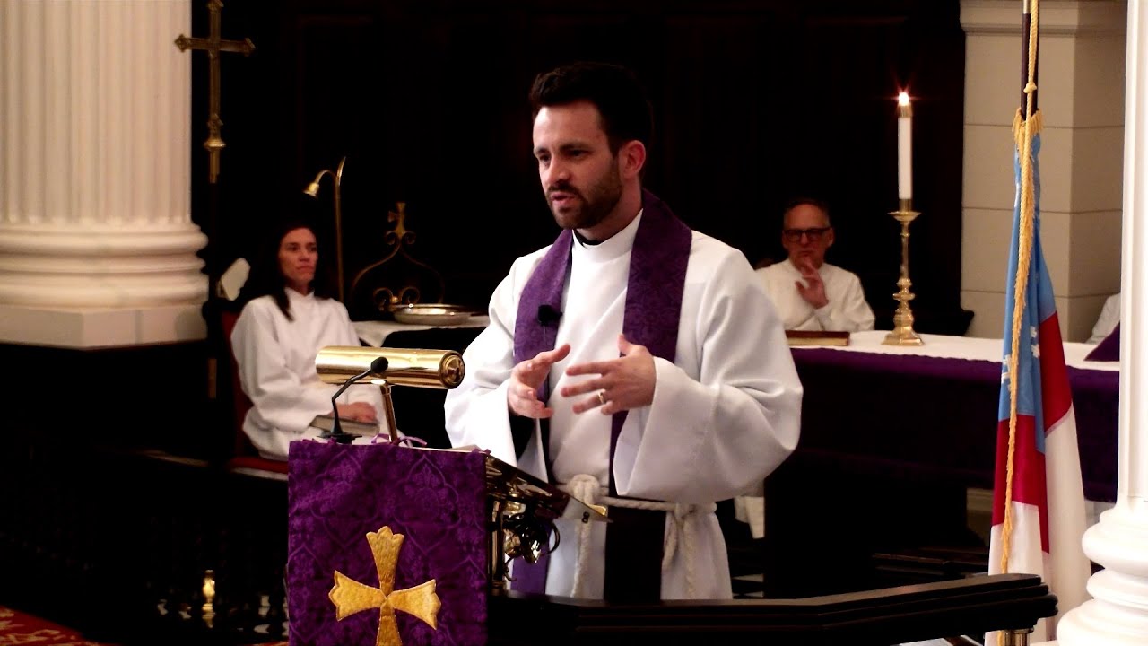 The Reverend Blake Singer preached on March 9th, 2025 - YouTube