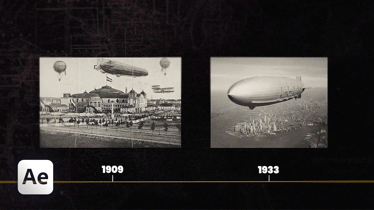 Stunning & Unique VOX Style Timeline Animation | After Effects - YouTube