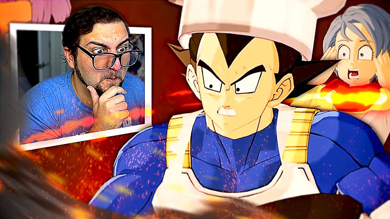 CRITIQUING Vegeta's Cooking and... | Kaggy Reacts to How To Cook Like A ...