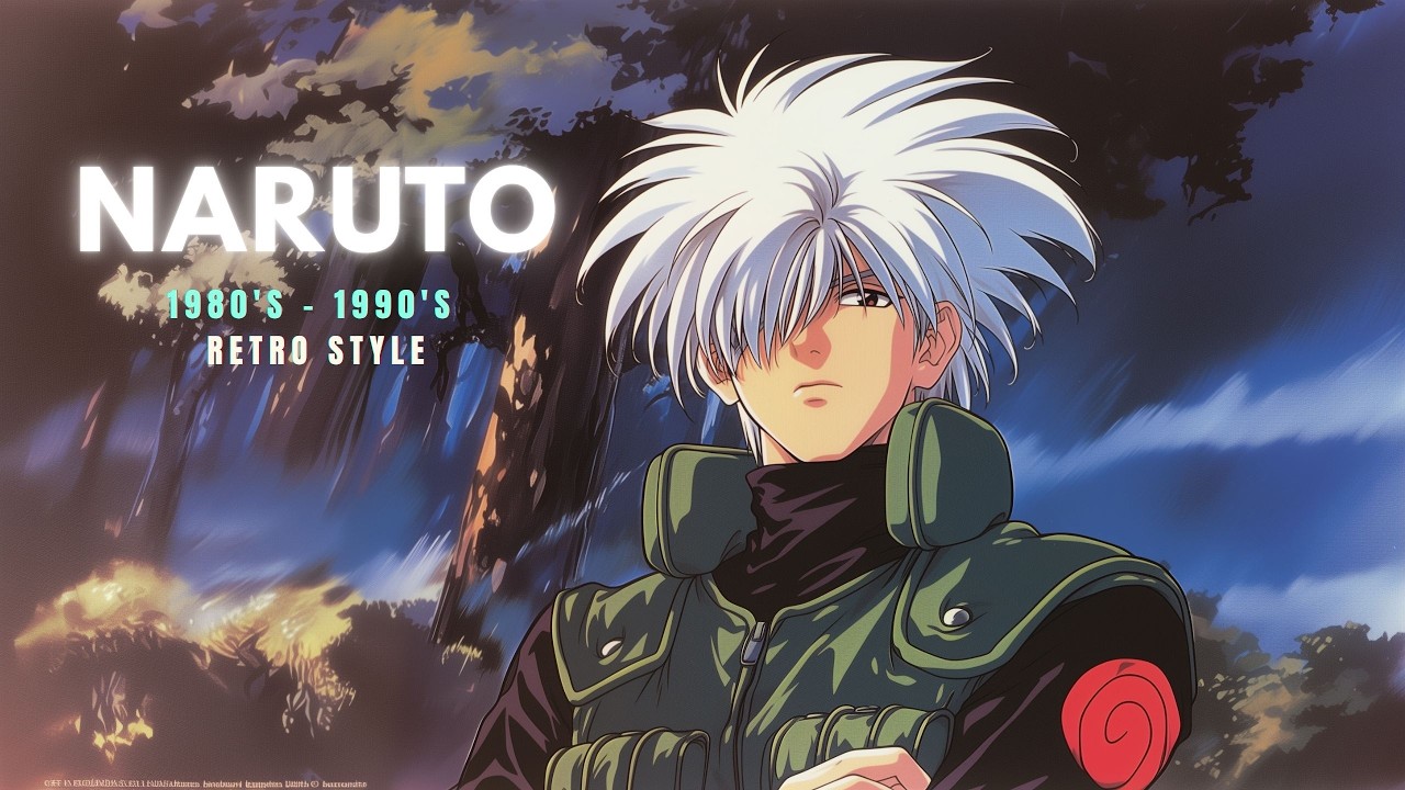 Naruto Estilo 80s-90s | Anime estilo Retro | AI Remake por IAnime ...